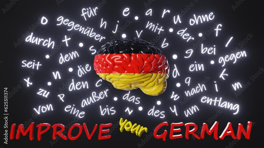 Improve your German Learning Deutsch Foreign language fluency ...