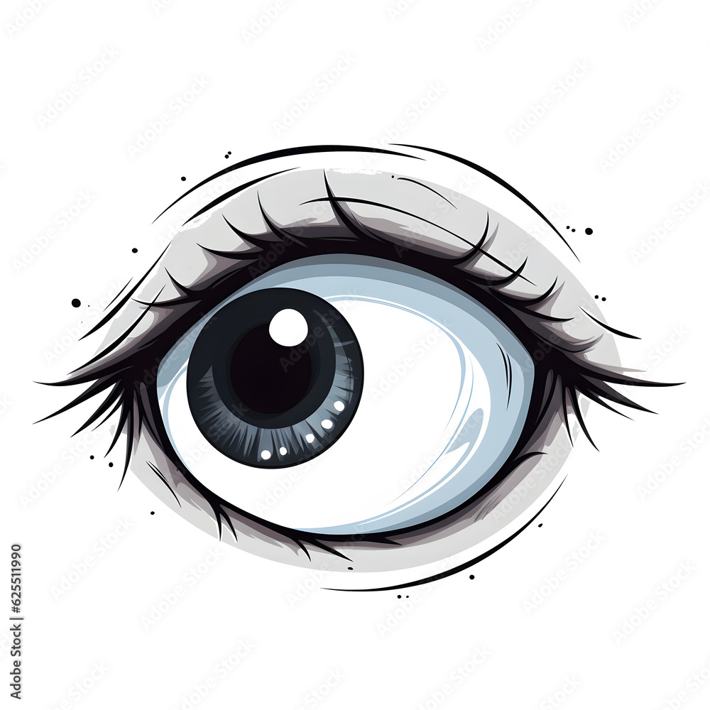 eye clipart, transparent background Stock Illustration | Adobe Stock