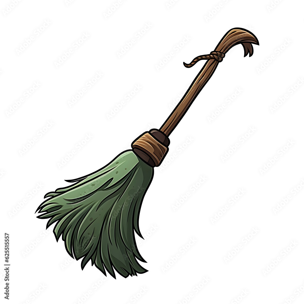 witches broom clipart, transparent background Stock Illustration ...