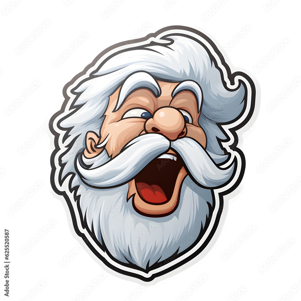 Cartoon Sticker Head png transparent background Stock Illustration ...