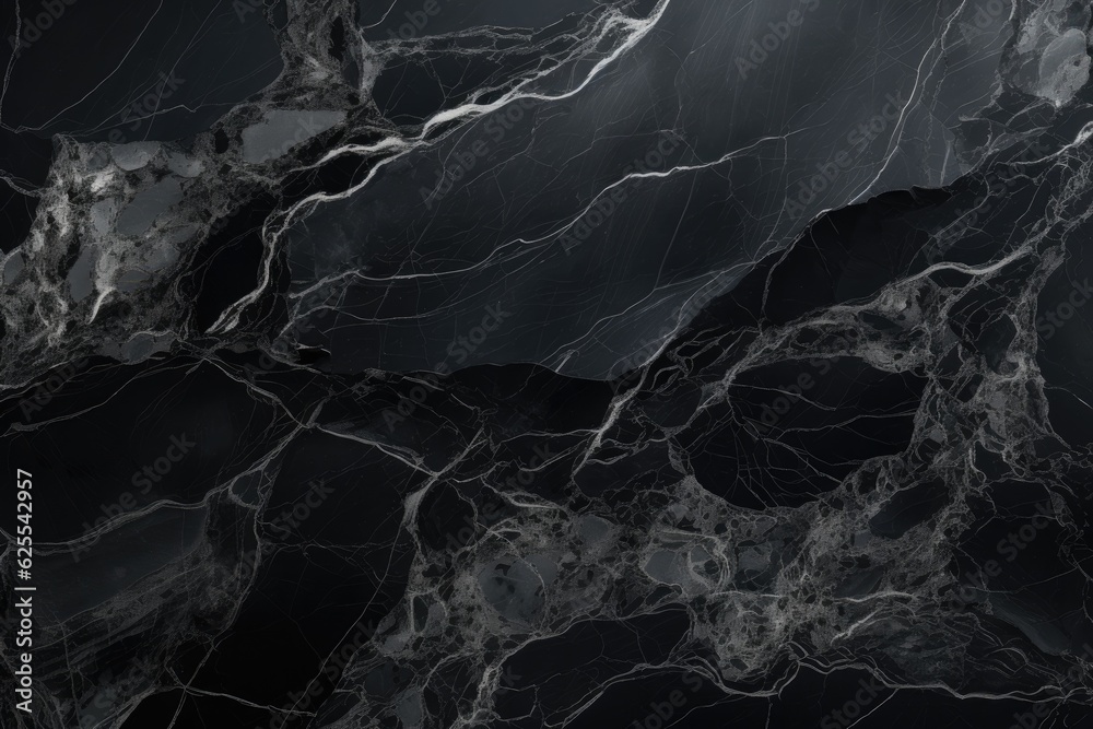 This is a high resolution image of a natural black marble texture ...