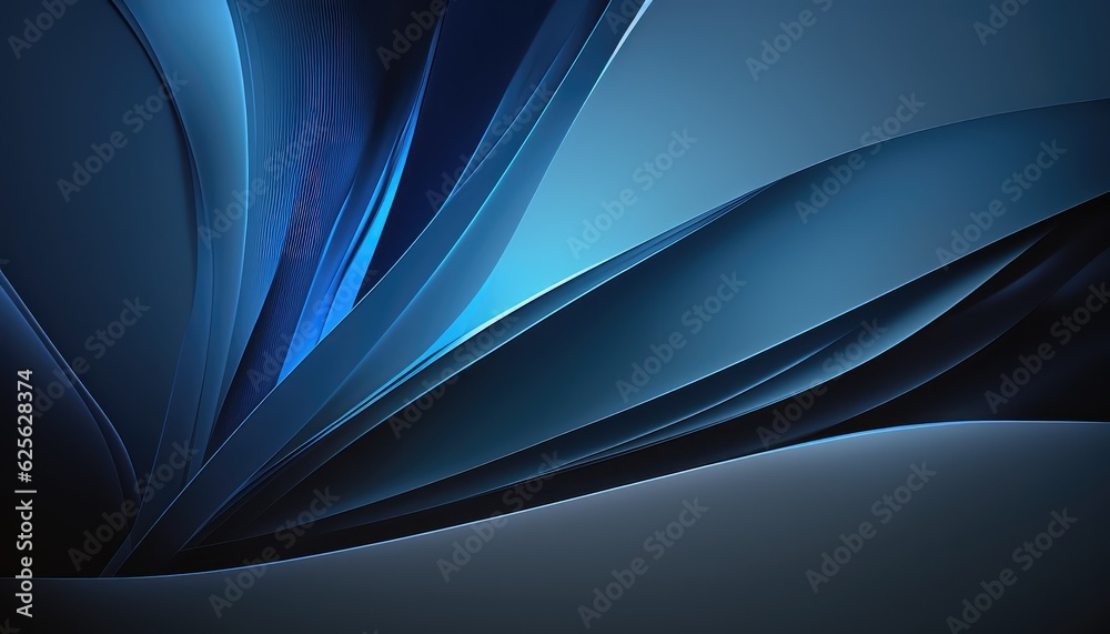 eye catching abstract blue wallpaper for a modern look generative ai ...