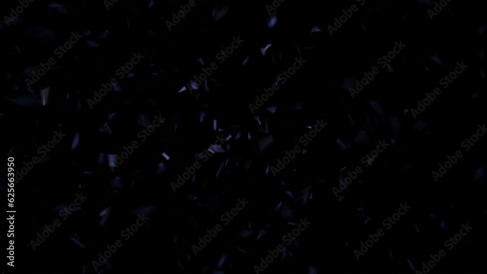Goodbye 2023 particles flying effect with Blue background ,2023 Text ...