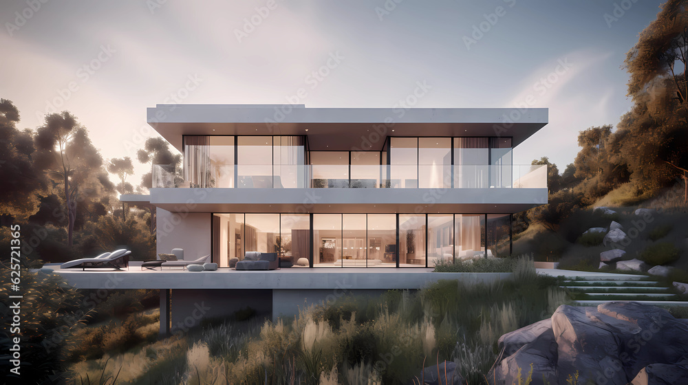 Witness the harmonious integration of modern architecture with the ...