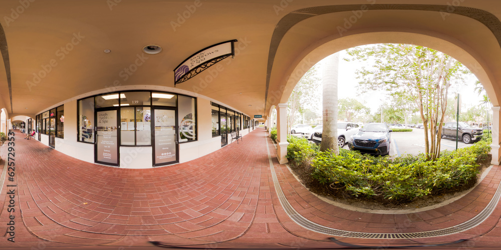 360 panorama equirectangular photo of Lovely Eyebrows and Spa Stock ...