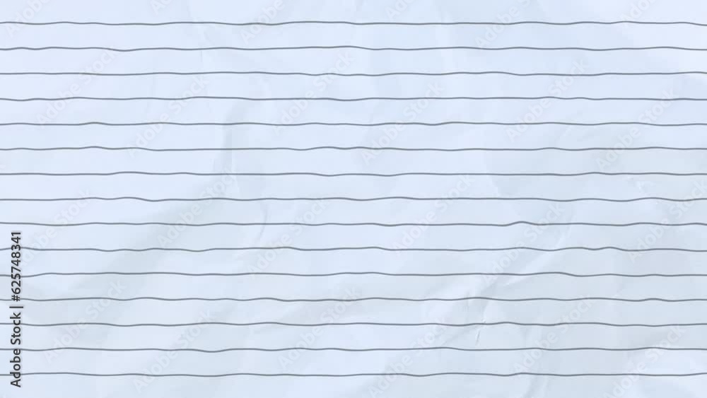 white crumpled paper with grid animation, suitable for video background ...