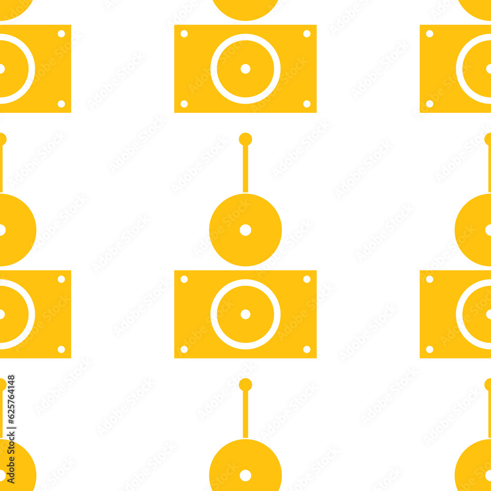 Digital png illustration of pattern of yellow symbols on transparent ...