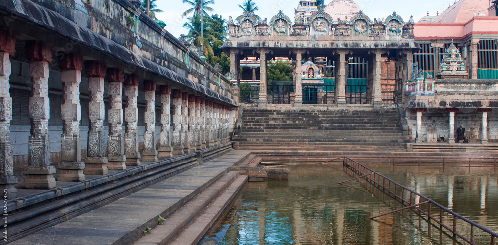 Temple Tank of Thillai Nataraja Temple, also referred as the ...