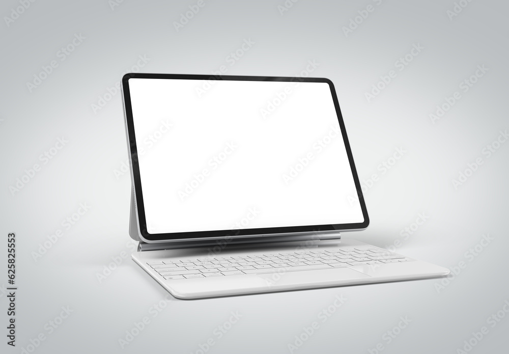 PARIS - France - March 15, 2023: Apple Ipad Pro Silver color with the ...