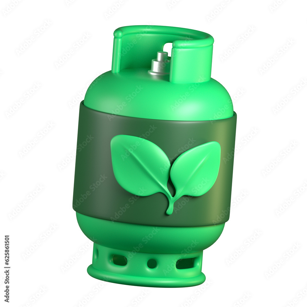 biogas organic technology 3d ecology icon for world environment day or ...