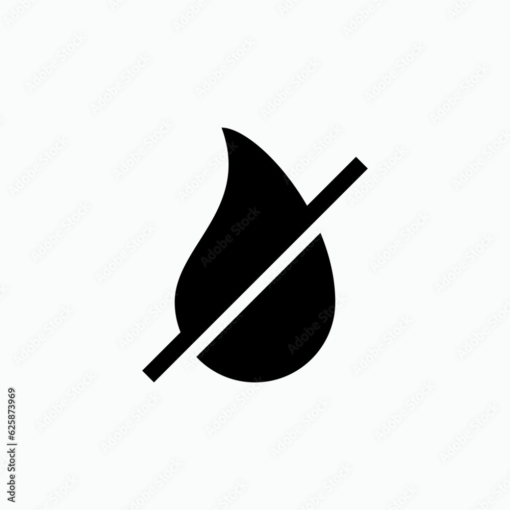 No Water, No Oil. Symbol Out of Stock Resources . Illustration Symbol ...