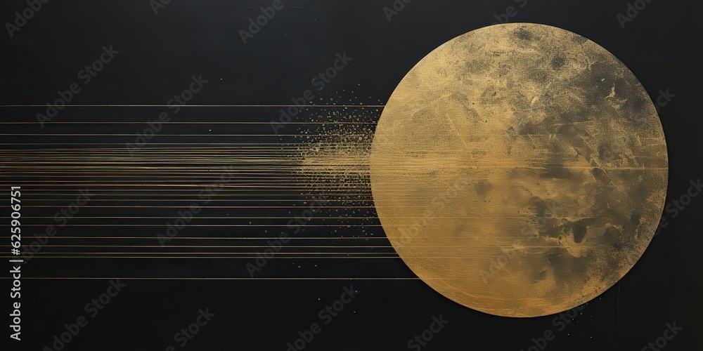 AI Generated. AI Generative. Minimal solar system planets poster ...