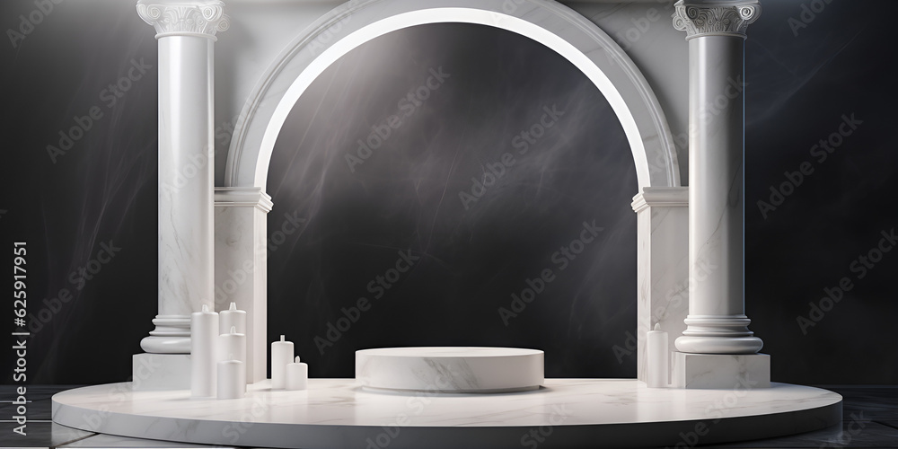 Empty podium stage for product display Captivating Empty Podium Ideas ...