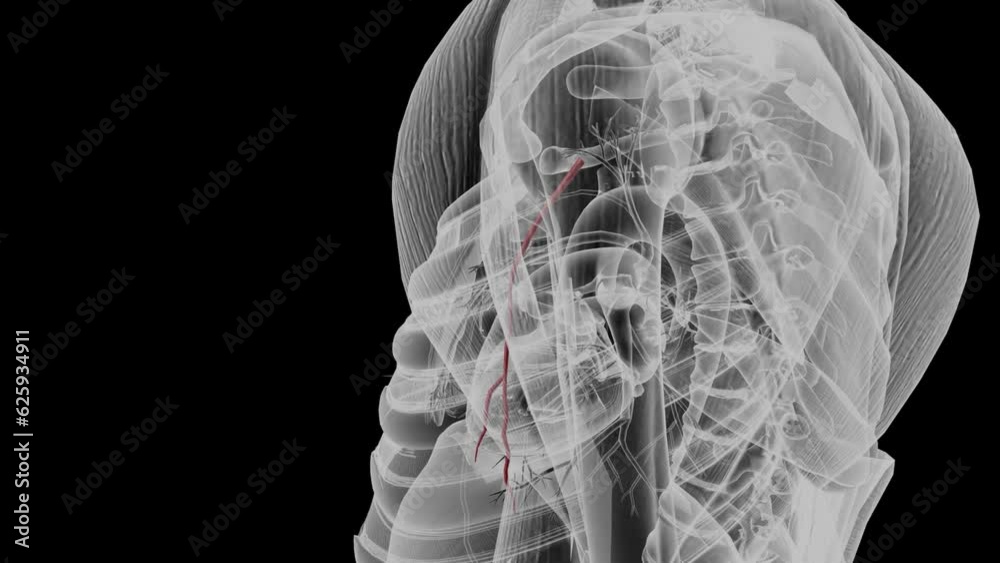 The lateral thoracic artery supplies the axillary lymph nodes, serratus ...
