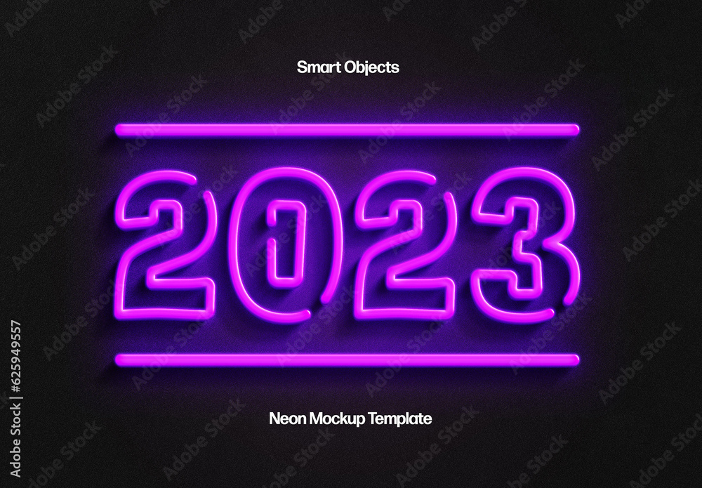 Neon Light Logo Mockup at Alana Mcgovern blog