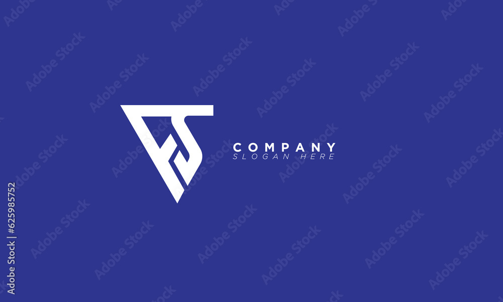 FS Alphabet letters Initials Monogram logo SF, F and S Stock Vector ...