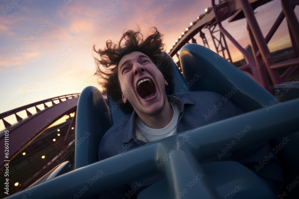 Stunned enthusiastic happy funny shocked amazed wonder screaming ...