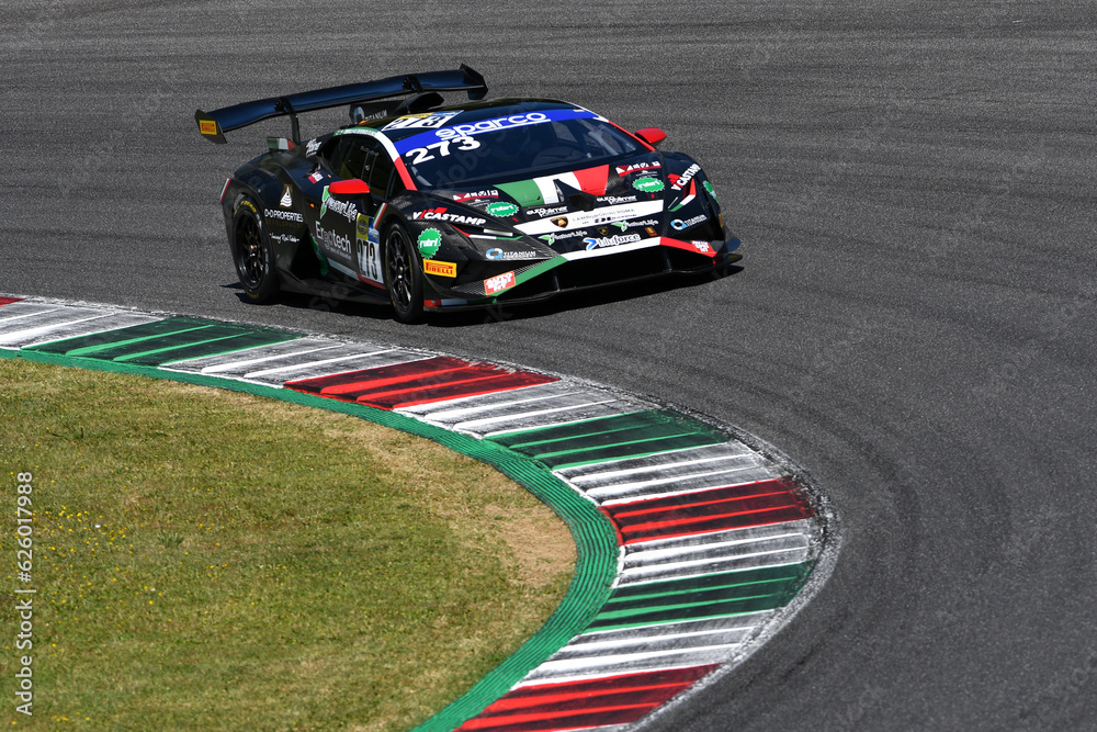 Scarperia, 7 July 2023: Lamborghini Huracan SuperTrofeo of Team DL ...