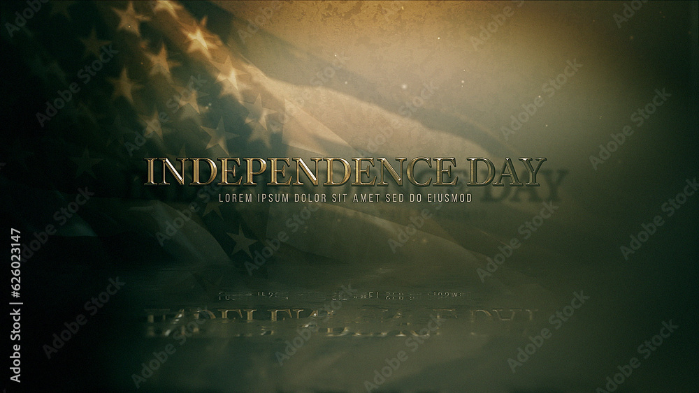 Independence Day Opener Stock Template | Adobe Stock