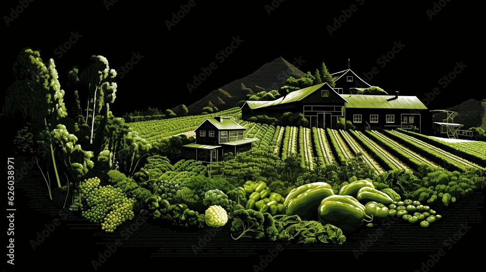 Farm-to-Pixel Table: Experience the 2D Fresh Produce Wonderland ...