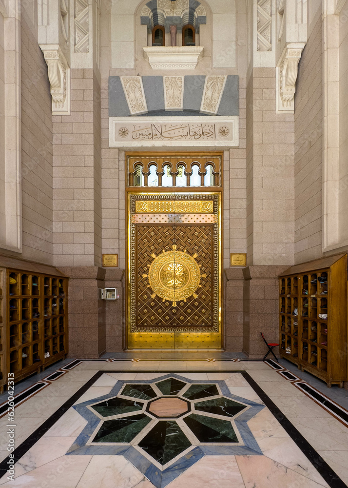 The mosque was founded by Prophet Muhammad. The famous doors of Masjid ...
