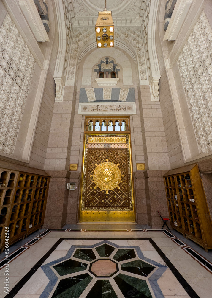 The mosque was founded by Prophet Muhammad. The famous doors of Masjid ...