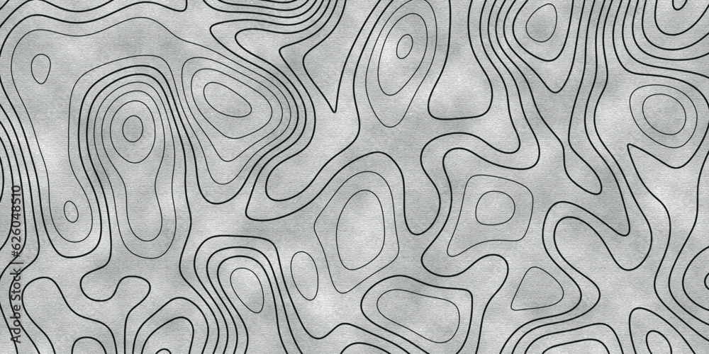 Geographic mountain topographic map grid. Elevation graphic contour ...