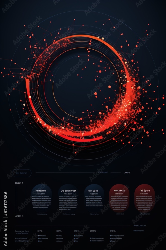 Abstract Data Visualization Book Cover Insightful Data Visions