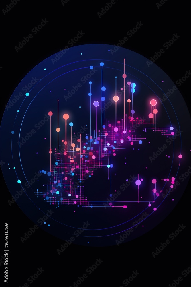 Abstract Data Visualization Book Cover Insightful Data Visions Unraveling Patterns And Trends