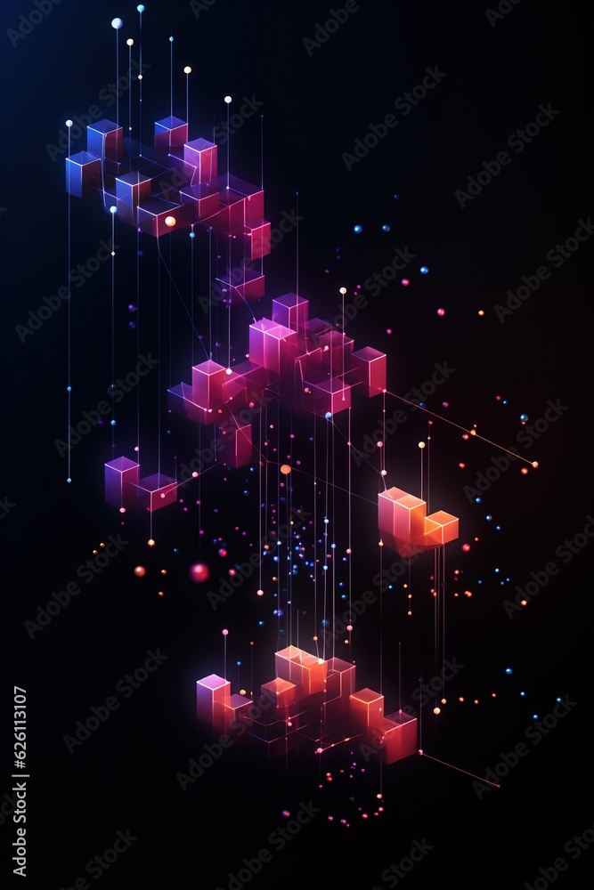 Abstract Data Visualization Insightful Data Visions Unraveling Patterns And Trends Book Cover