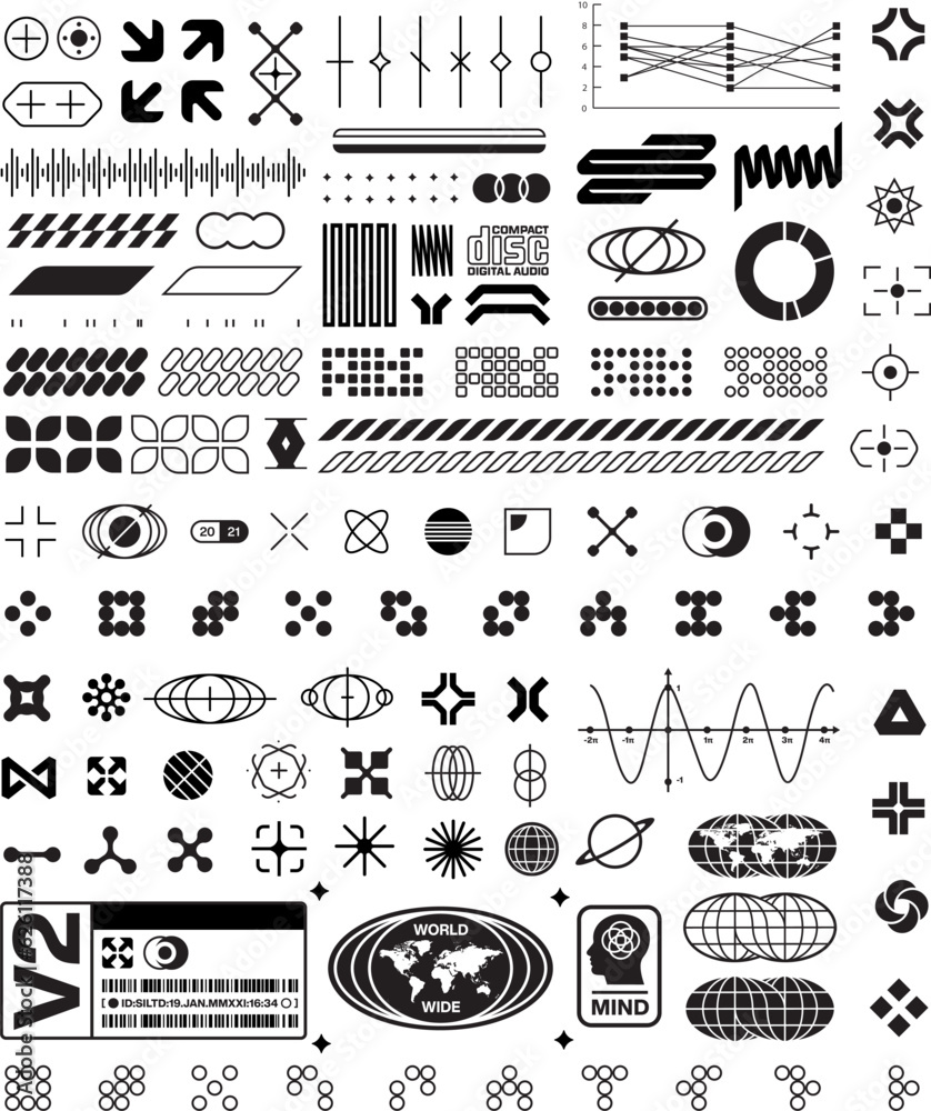 Vetor do Stock: A captivating set of icons, each meticulously crafted ...