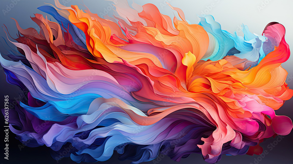 Energy flow-focused abstract background with swirling lines, circular ...