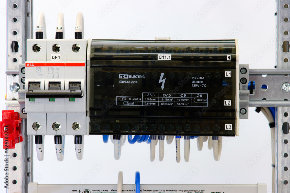 ABB automation modules for managing processes in apartments. Smart home ...