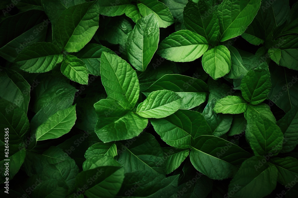 Green leaves background, green leaves, mall green leaves texture ...