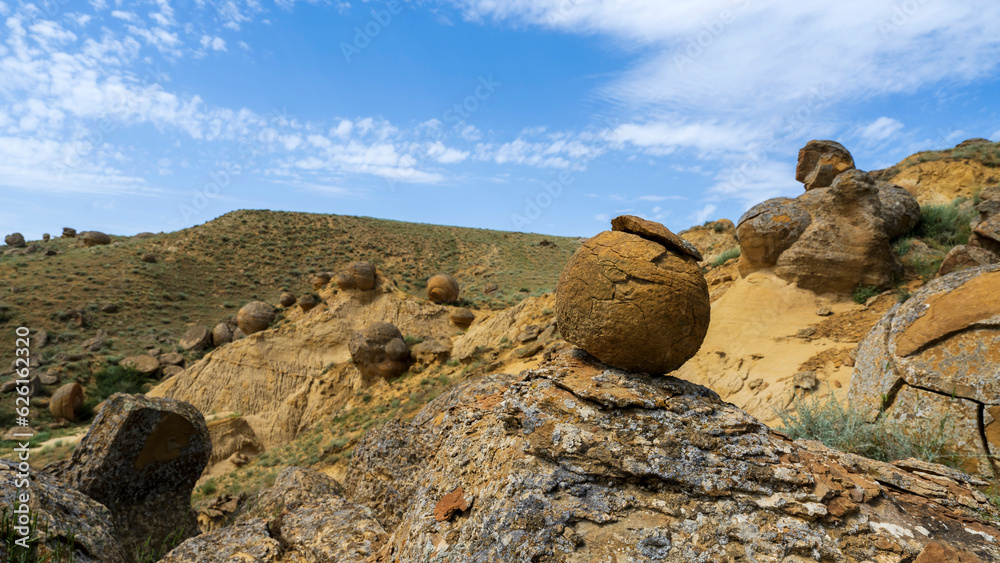Torysh in Western Karatau, Kazakhstan. Also called the valley of balls ...