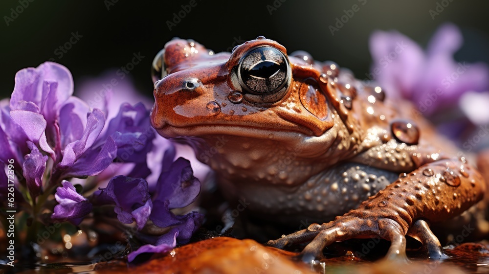 A Purple Frog (Nasikabatrachus sahyadrensis) burrowing in the Western ...