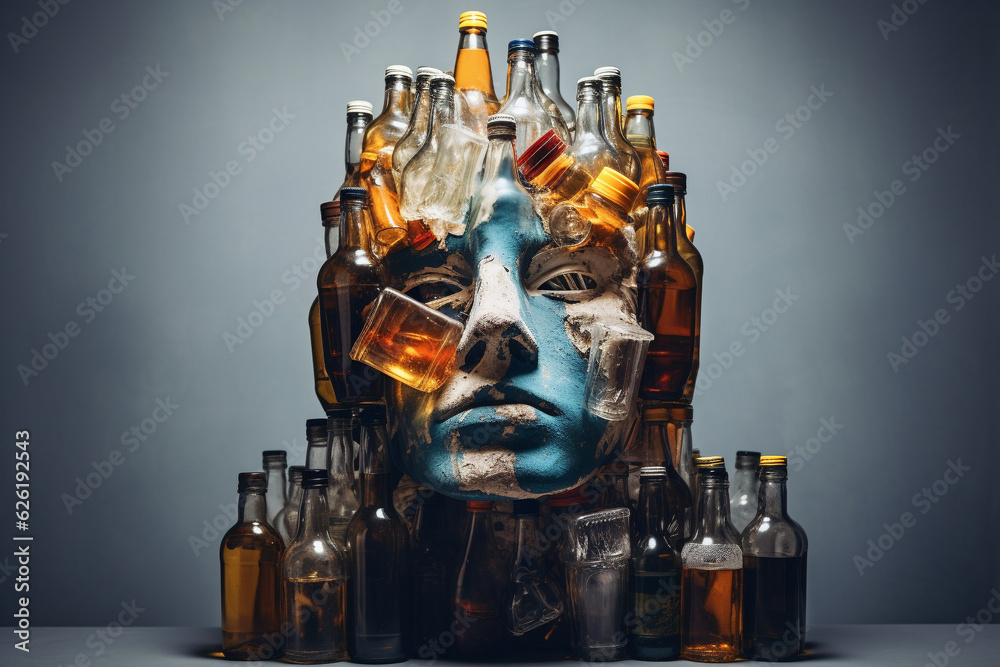 Harrowing concept of alcohol addiction, with a hauntingly artistic ...