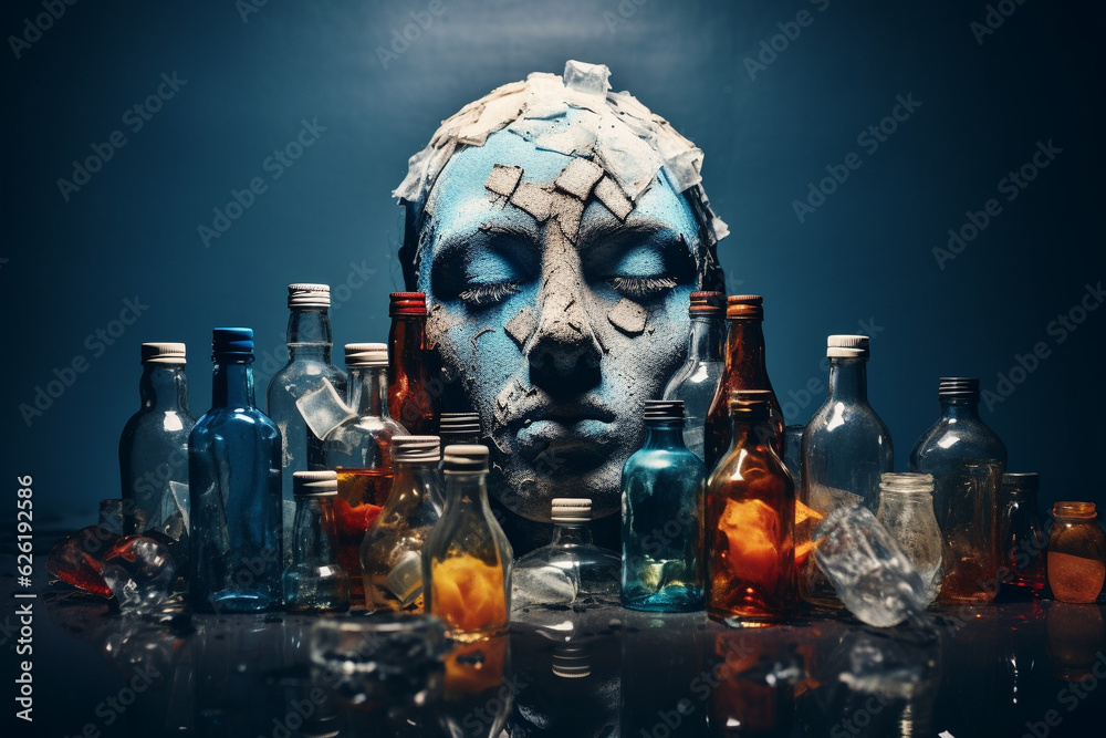 Harrowing concept of alcohol addiction, with a hauntingly artistic ...