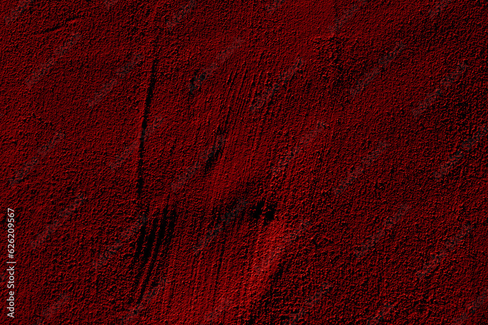 Crimson red colored abstract wall background with textures of different ...
