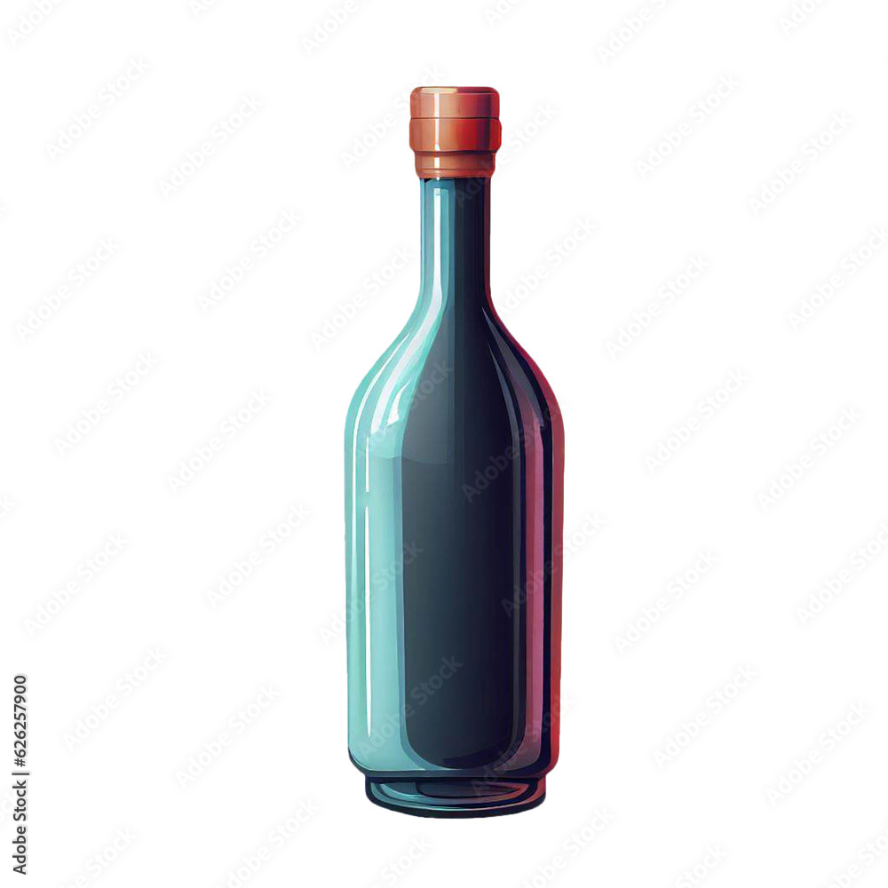 wine bottle - illustration png remove background, transparent ...