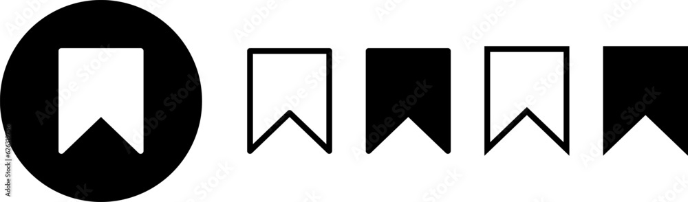 bookmark icon, save icon button. favorite label icons. save ribbon ...