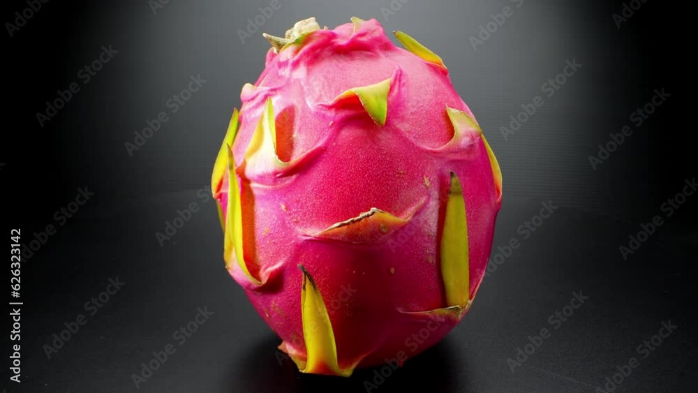 Dragon fruit, a tropical marvel, is showcased in this captivating video ...