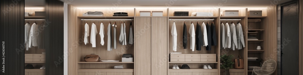 Modern design Dressing Room With Walk In Closet home interior design ...