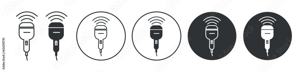 Ultrasound icon set. ultrasonography ultrasonic transducer equipment ...