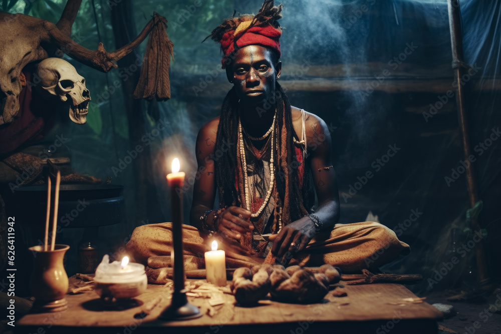 African Shaman Ritual