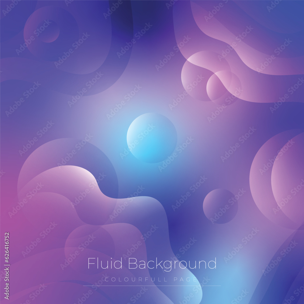 Gradient fluid background, Free vector gradient fuild background with ...