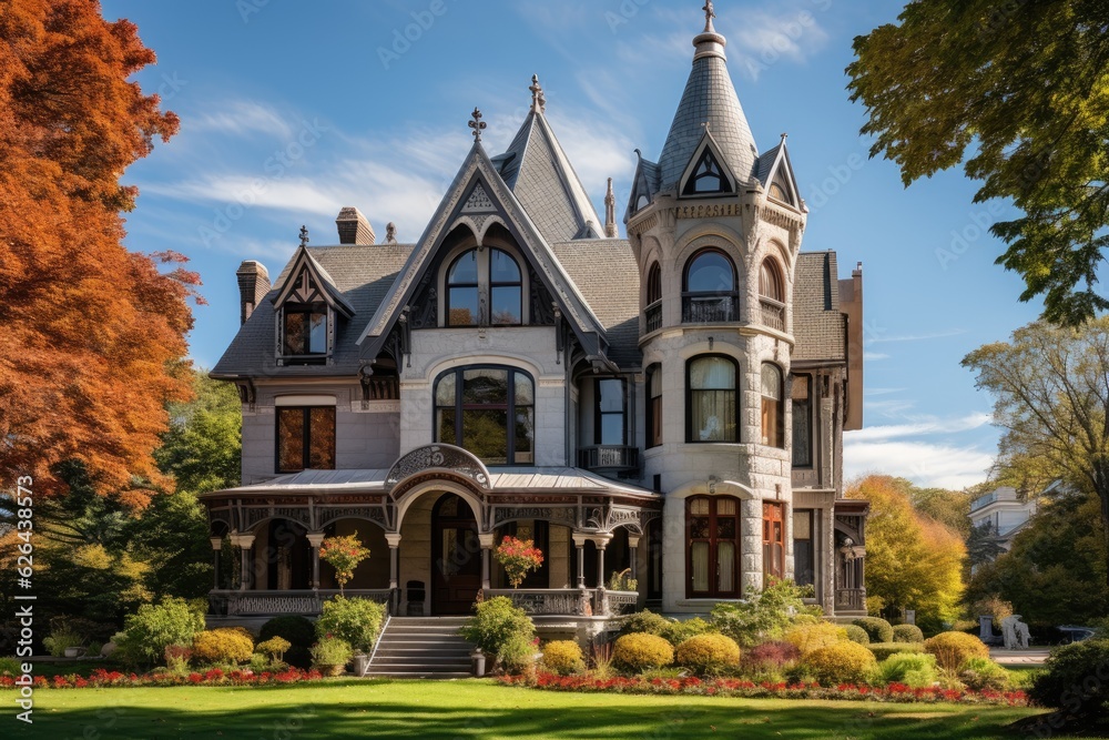 The Charles Haskell House, constructed in 1879, is a historical ...