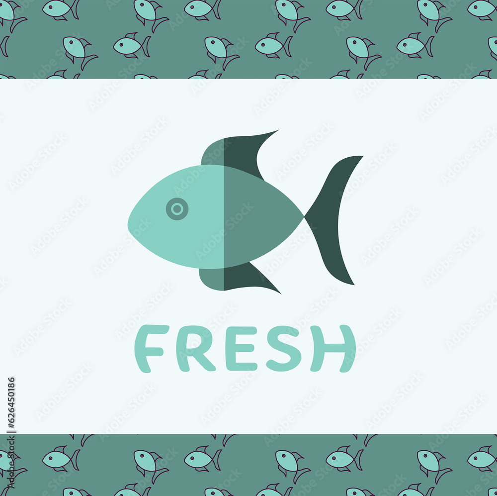 Digital png illustration of pattern of fish symbols on transparent ...