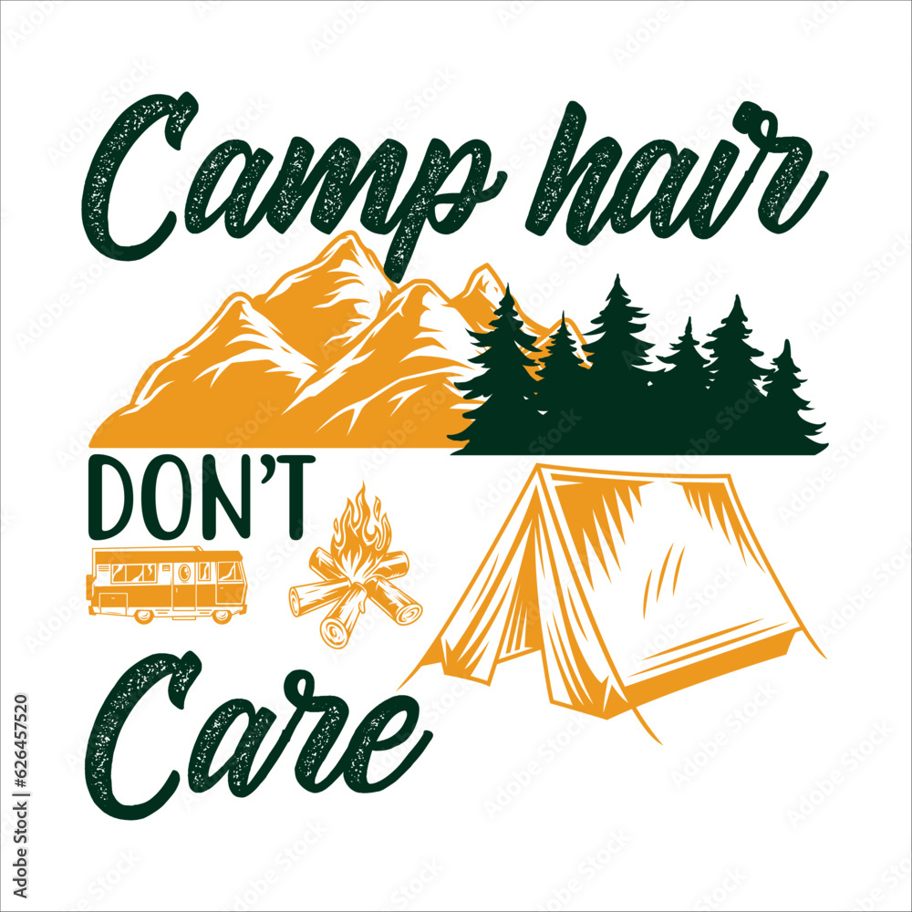 Camps Svg, Campfire Svg, Adventure Svg, Camping Svg, Stock Vector ...