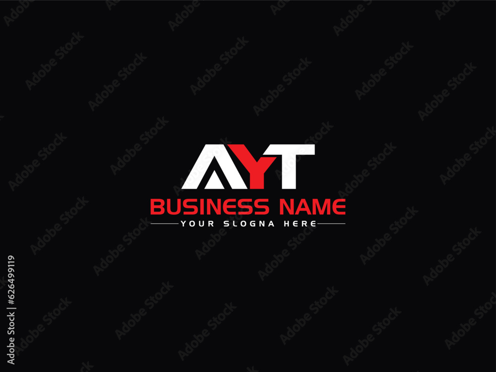 AYT Logo Icon, Professional Ay Letter Logo Icon Vector Stock For Your ...